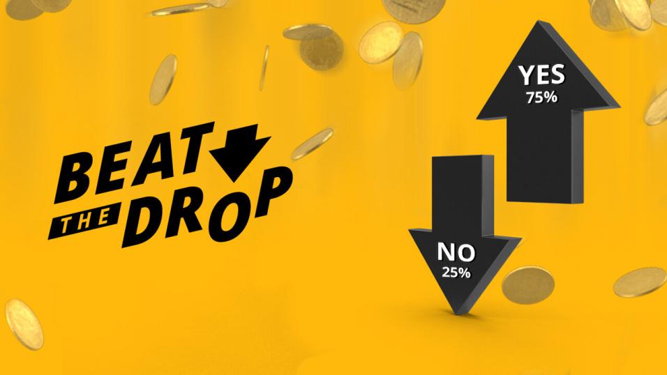 Beat The Drop on Betfair: How to play and what you can win