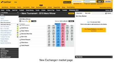 Everything you need to know about Exchange+ | Betting @ Betfair
