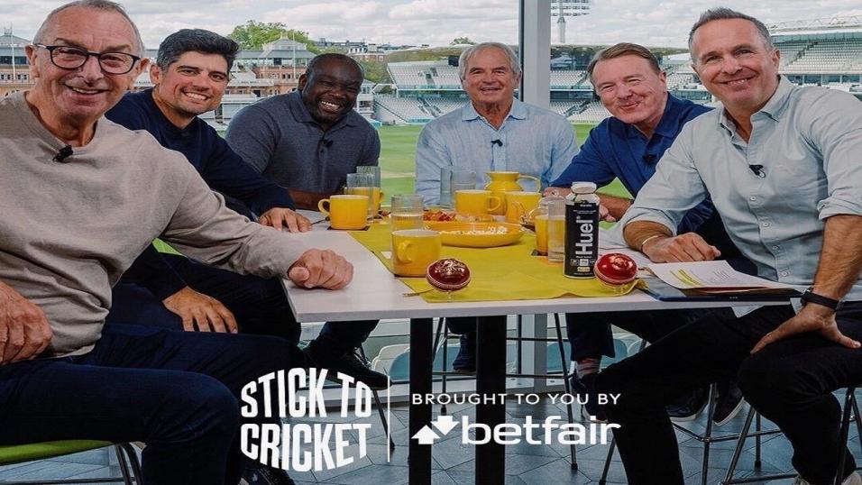 Watch Stick To Cricket: Special guests Allan Lamb and Gladstone Small