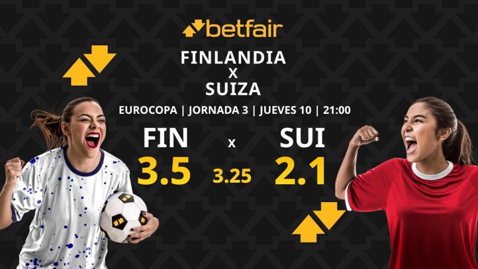 Finlandia vs. Suiza: horario, dónde ver, pronósticos y clasificación