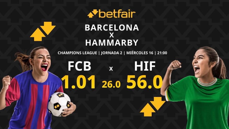 FC Barcelona vs. Hammarby Fotboll: horario, TV, pronósticos, estadísticas y clasificación
