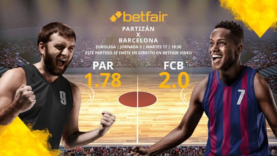 KK Partizán vs. Barça Basket: horario, TV, estadísticas, clasificación ...