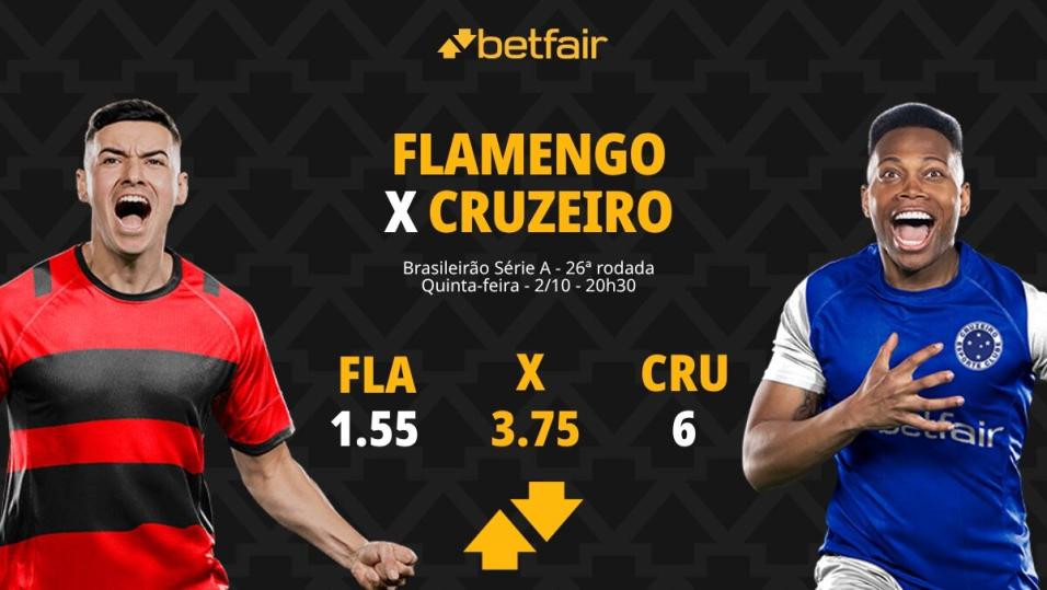 Flamengo x Cruzeiro - Brasileirão: palpites, odds, estatísticas, onde ...