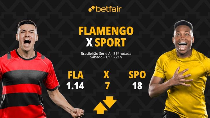 Flamengo x Sport - Brasileirão: palpites, odds, estatísticas, onde ...
